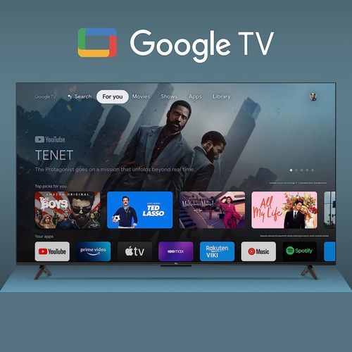 TCL 75 Inch Television 75P635 4K Smart UHD HDR Andriod Google TV ...