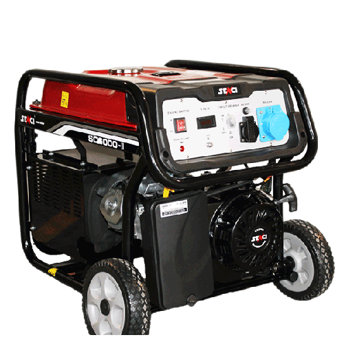 SENCI SC7000R 4.1KVA/4.3KVA GENERATOR WITH REMOTE | Deluxe Nigeria