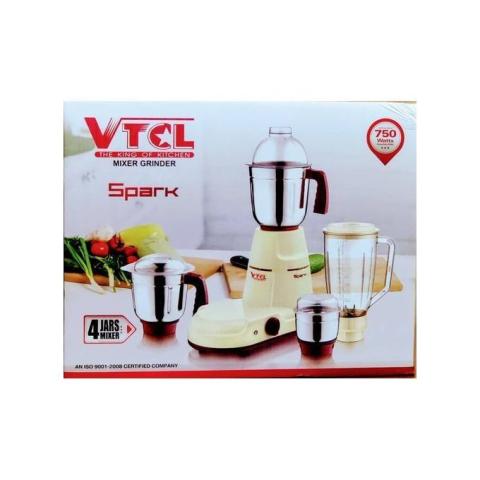 Buy VTCL Spark Blender, Mixer And Grinder With 4Jars-750Watts at Deluxe ...