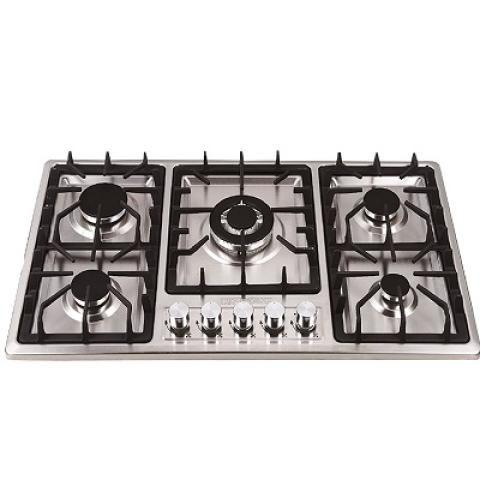 Buy RESTPOINT 5 BURNERS BUILT-IN HOB COOKER WITH ANTI-DUST STAINLESS ...